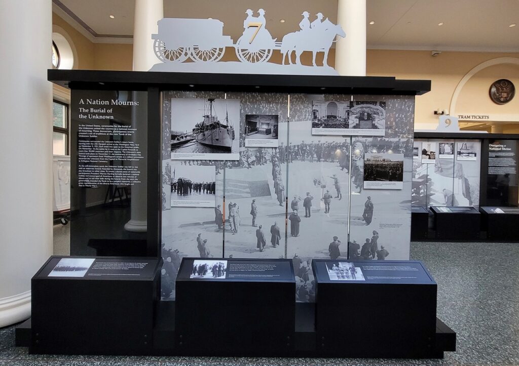 The Tomb of the Unknown Soldier Centennial Museum Exhibits | Doughboy ...