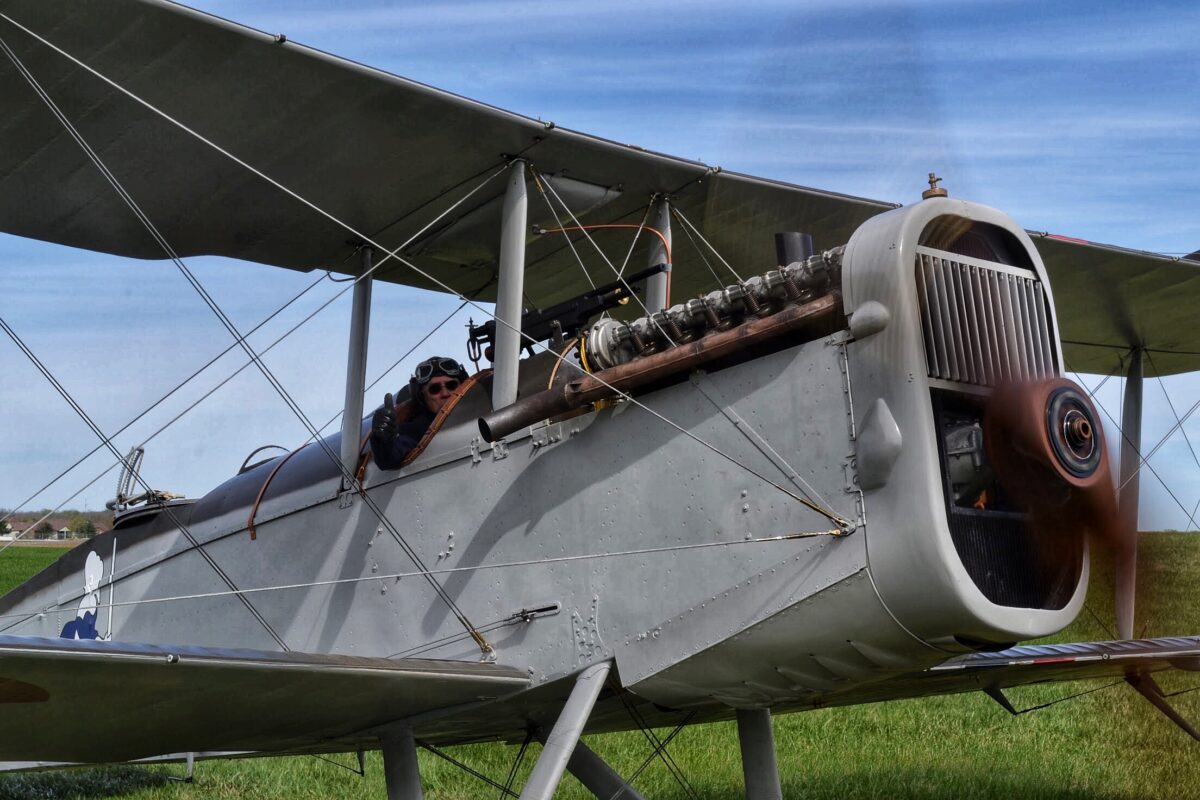 Flying the Liberty Plane | Doughboy Foundation