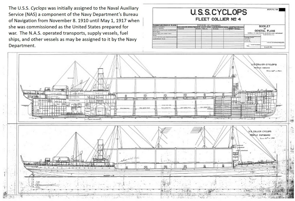 A family tie to U.S. Navy ship Cyclops led to three books about the WWI ...