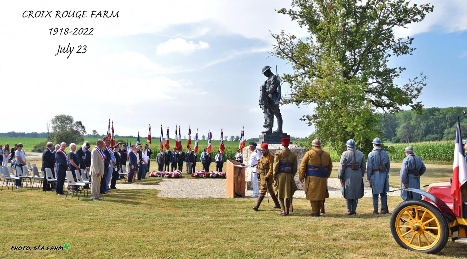 Sacrifices of the U.S. 42nd (Rainbow) Division in WWI honored at ...