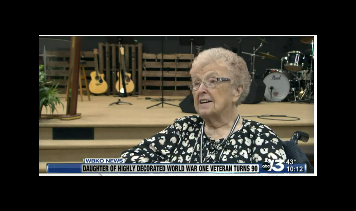 Daughter of highly decorated WWI veteran turns 90 | Doughboy Foundation