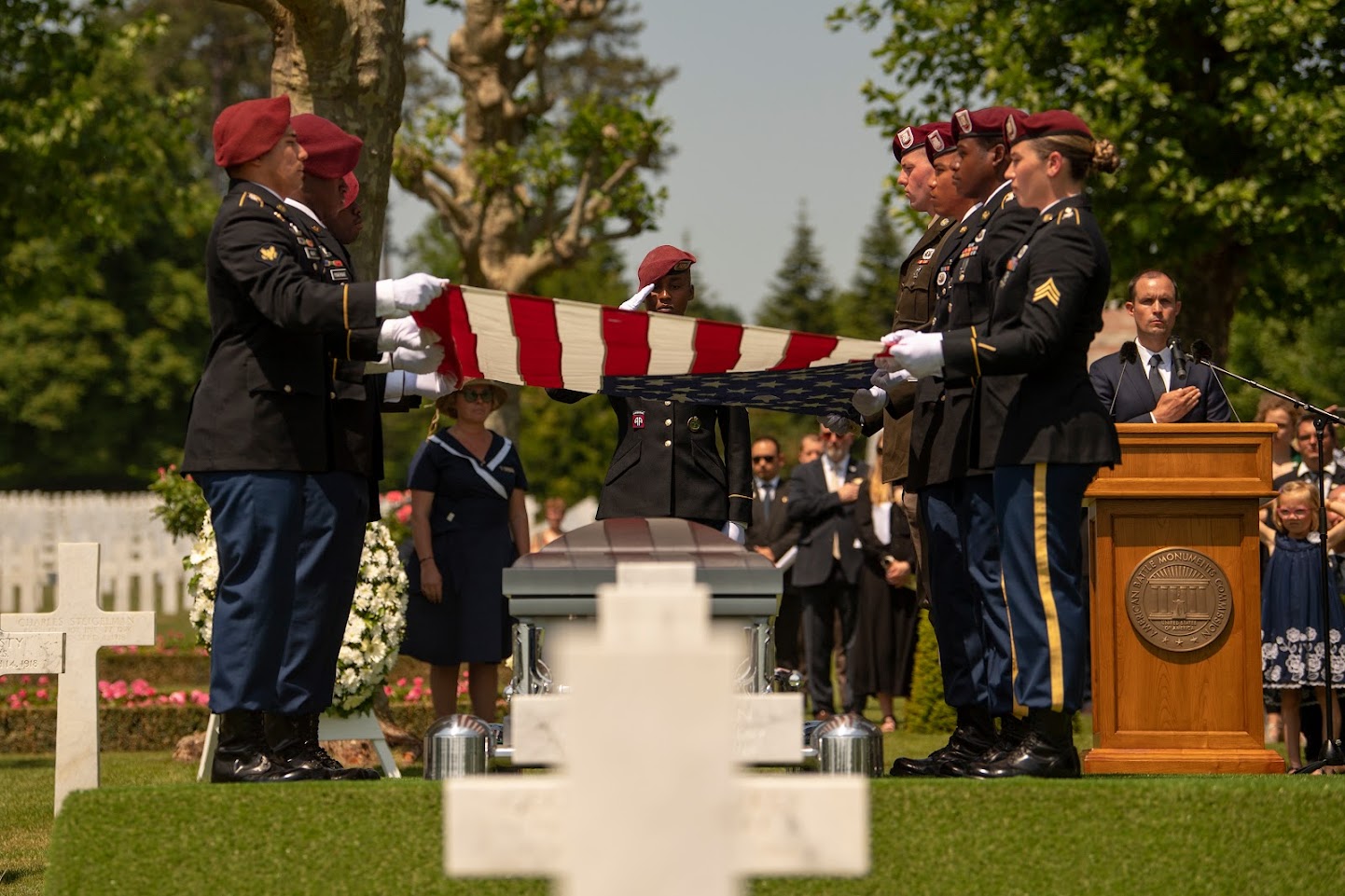 American Battle Monuments Commission interred its first World War I ...