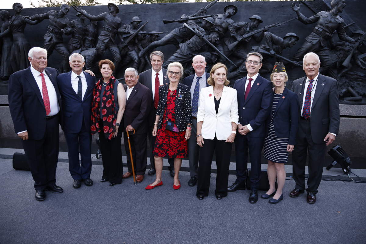 National WWI Memorial — A Soldier's Journey: First Illumination Ceremony | The Doughboy Foundation