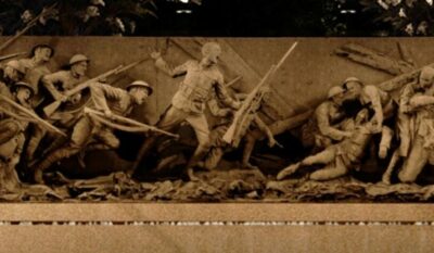 ‘A Soldier’s Journey’: WWI memorial completed with 25-ton sculpture honoring the American ...