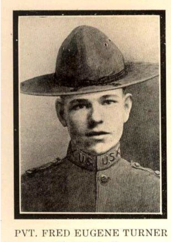 Doughboy MIA For October 2024: Private Fred Eugene Turner | Doughboy ...