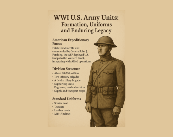 WWI U.S. Army Units: Formation, Uniforms, and Enduring Legacy | The ...