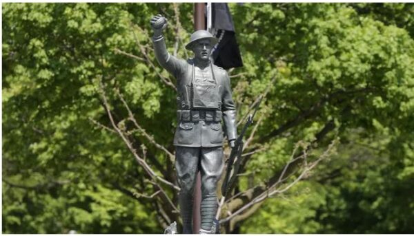 How many times have they stood up Appleton's 'Doughboy' statue? Here's ...